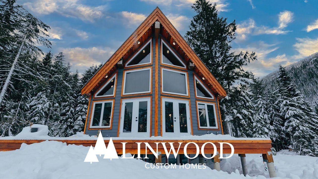 Winter Wonderland Kingsbury Model Home Tour - Linwood Homes - YouTube
