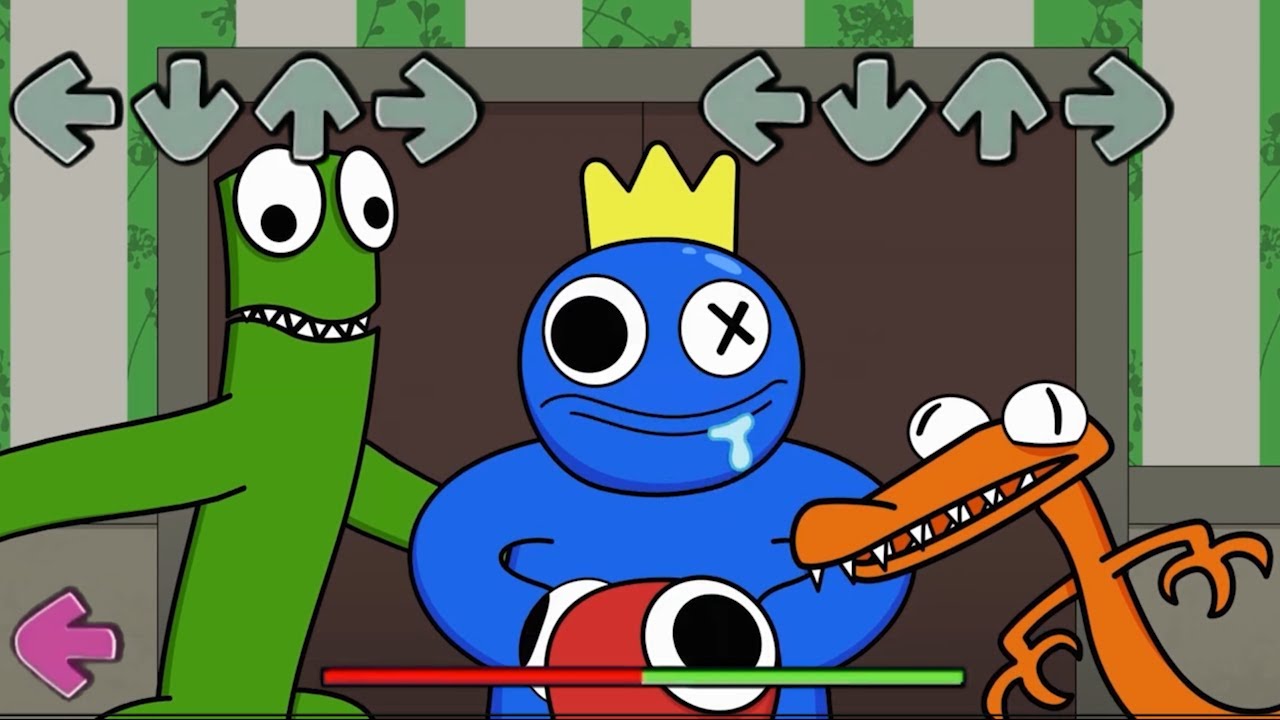 RAINBOW FRIENDS in Friday Night Funkin be like...... - YouTube