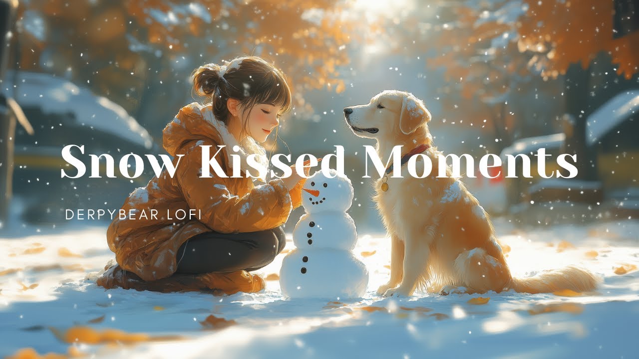 Snow Kissed Moments - Cozy Lofi Winter | First Snow Serenity ️ - YouTube