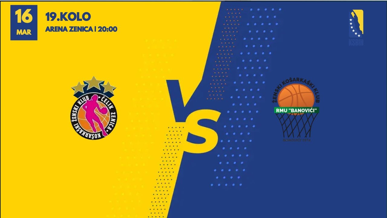 KŽK Čelik vs RMU Banovići - 19. kolo - KSBIH - 2023/2024 - YouTube