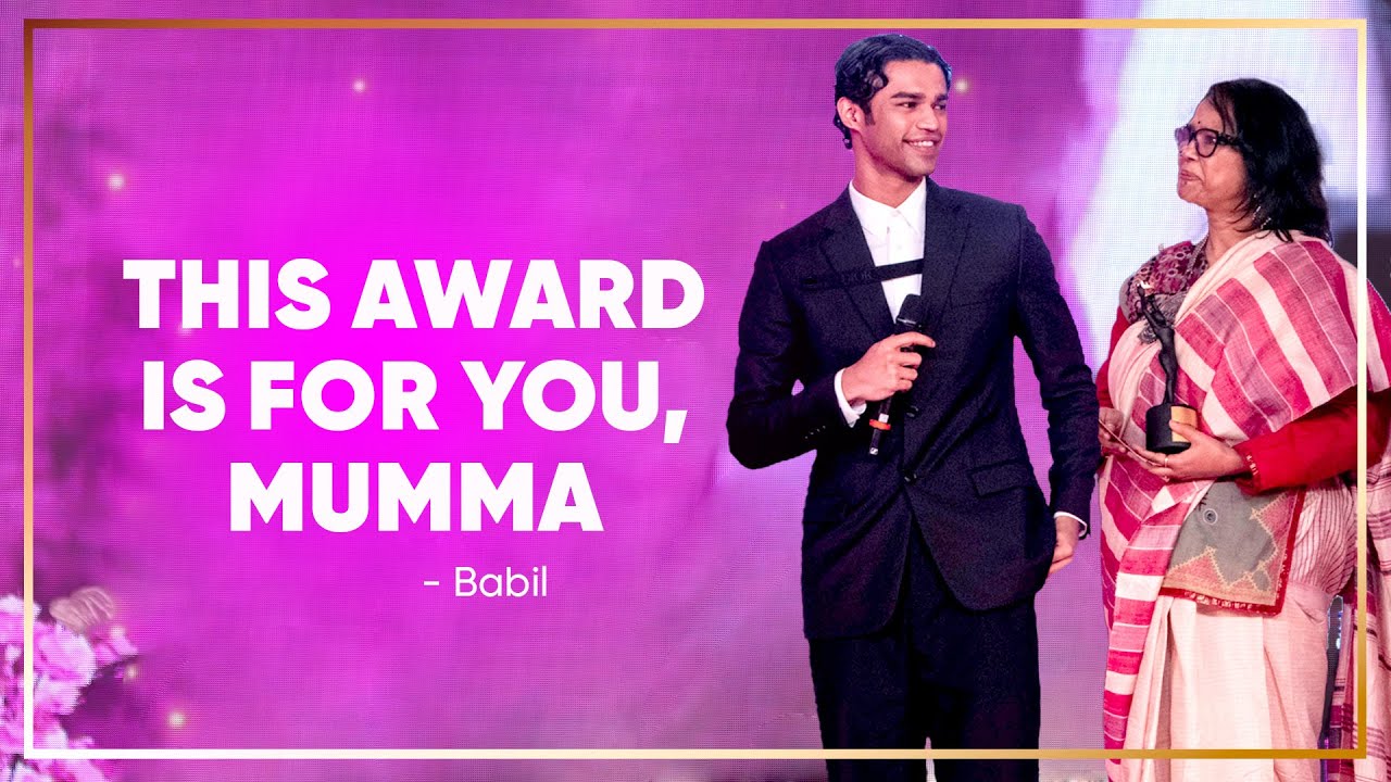 Babil calls mom Sutapa his ‘fashion idol’ as he wins Super Stylish ...