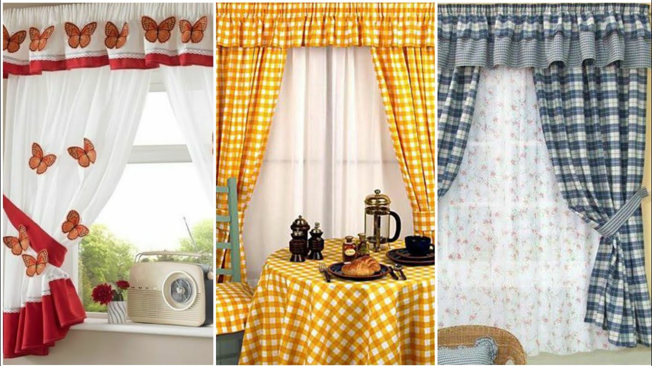 Cottage kitchen curtains design ideas. Cottage kitchen decor. Cottage ...