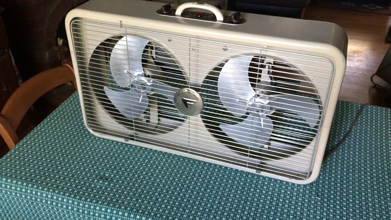 Vintage Fresh’nd Aire Twin Box Fan - YouTube