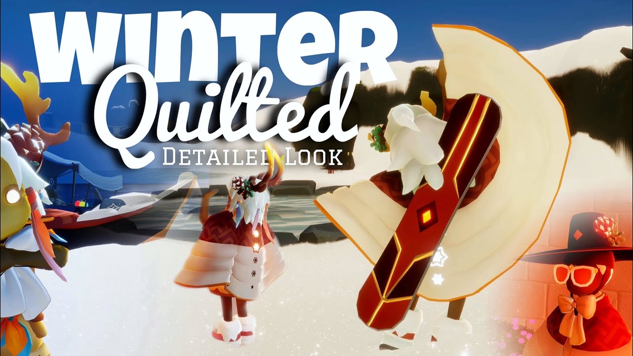 Winter Quilted CAPE - Detailed Look | sky children of the light | Noob ...