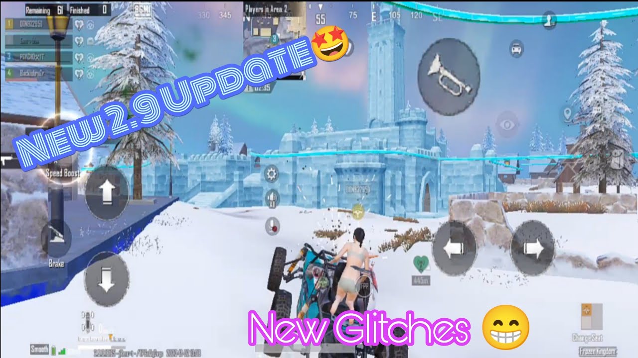 New BGMI Winter ️ Update 2.9 🤩 || Low End Device Gameplay 20 FPS Grind ...