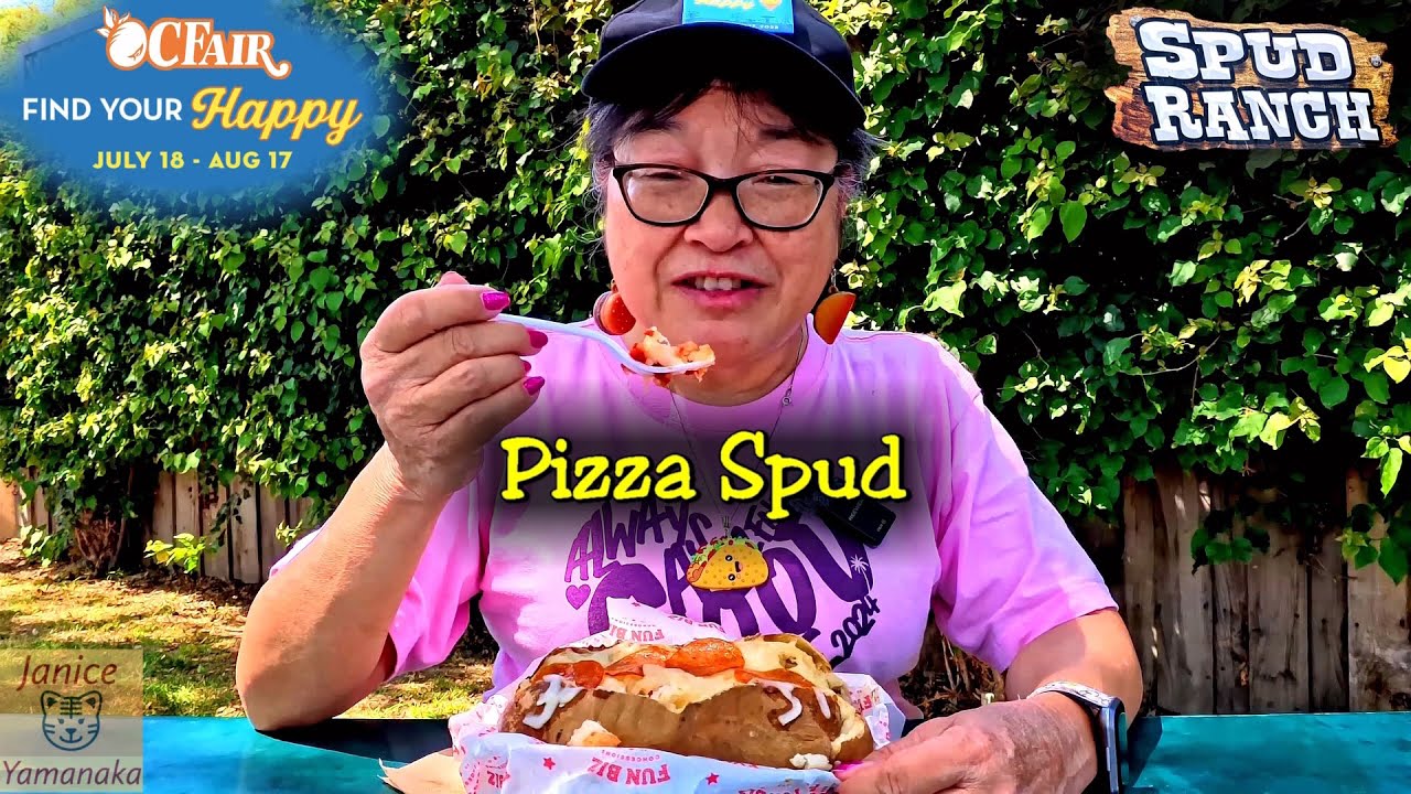 Pizza Potato / Pizza Spud at Spud Ranch: 2025 Orange County Fair / OC ...