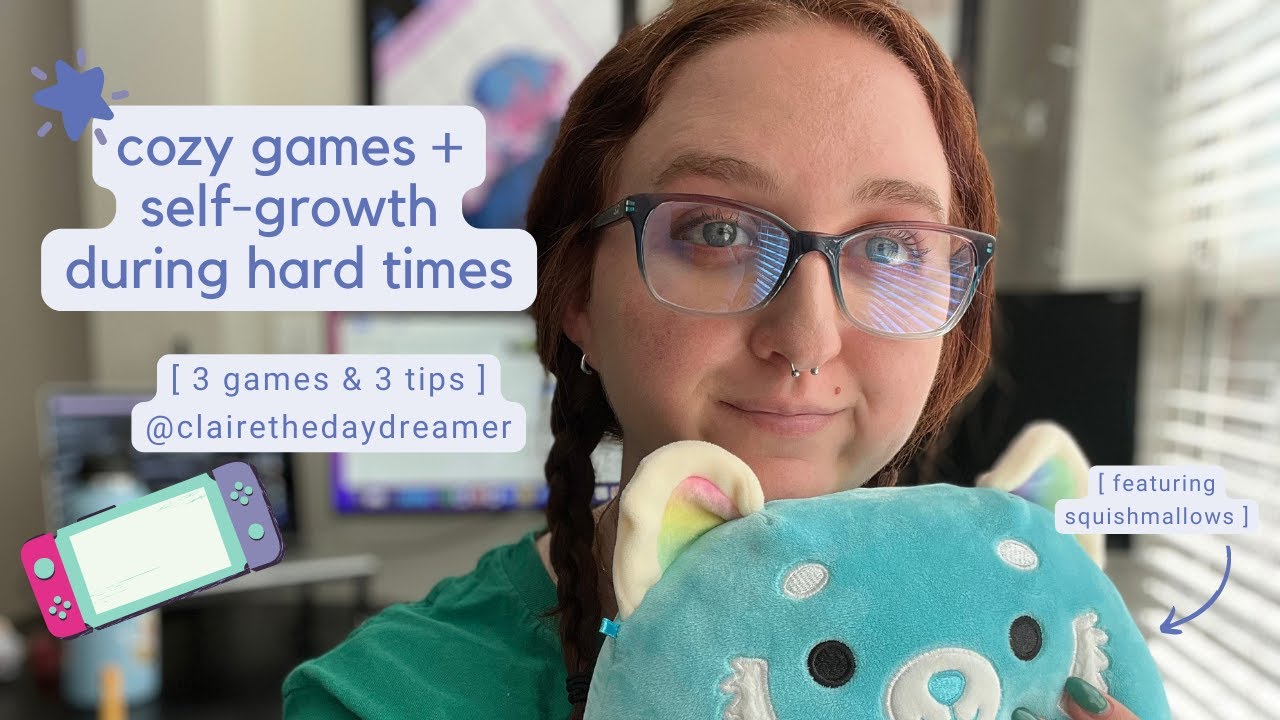 cozy gaming + self-growth 🌱 | 3 games and 3 tips - YouTube