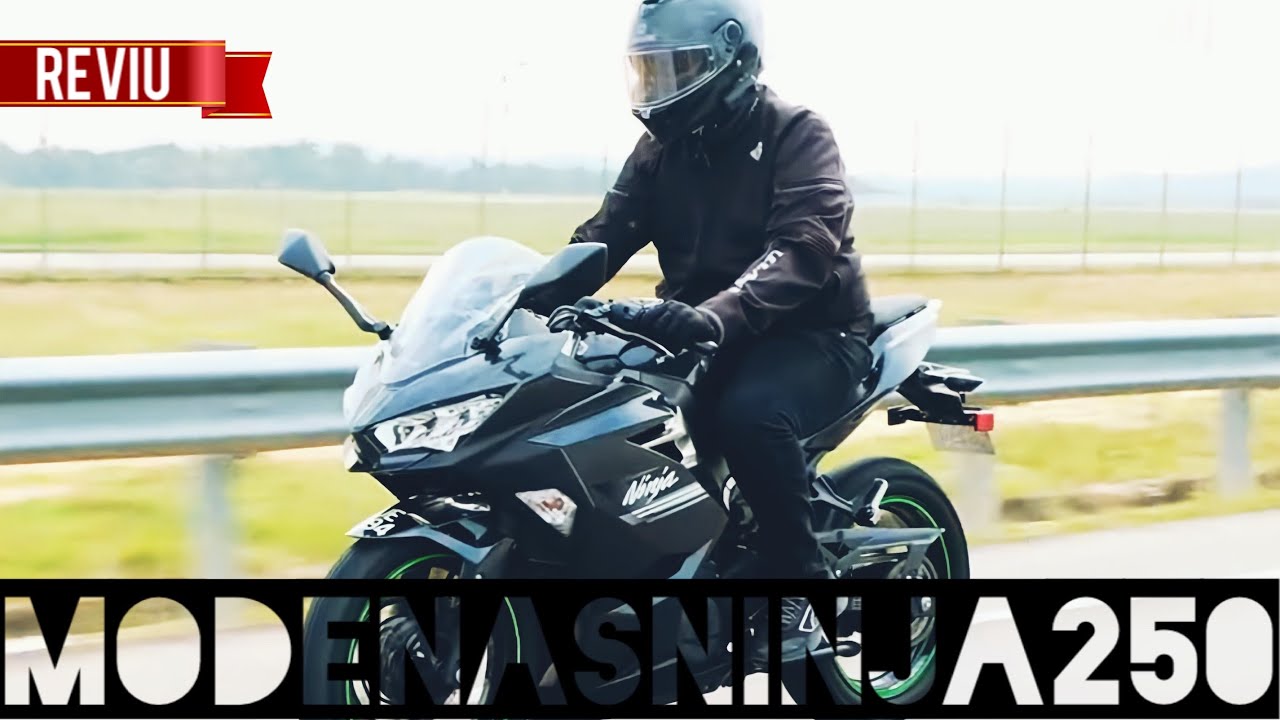 REVIU | MODENAS NINJA 250 ABS/NINJA 250 EDISI OHLINS - YouTube