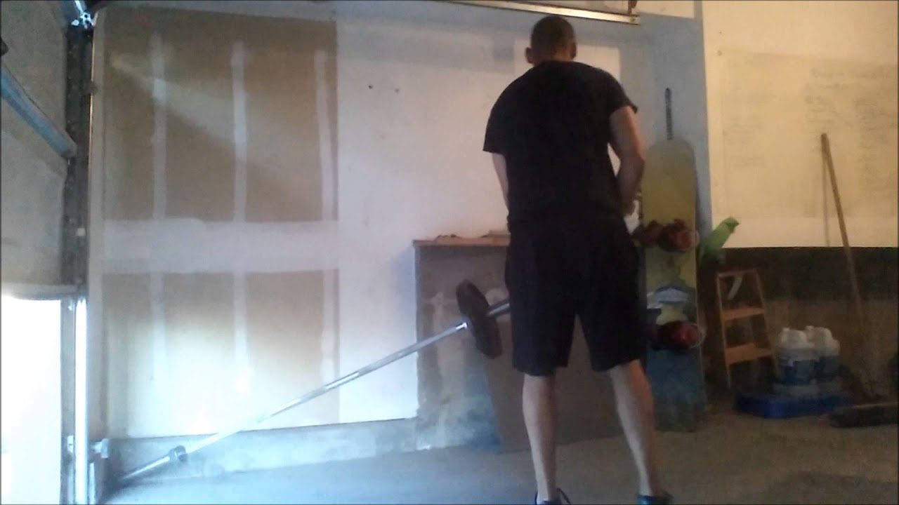 Landmine back exercises - YouTube