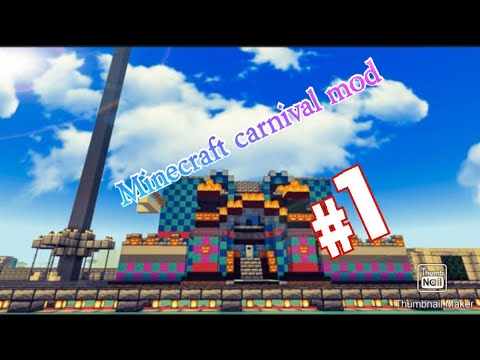 Minecraft carnival mod/mega gaming Minecraft#1 - YouTube