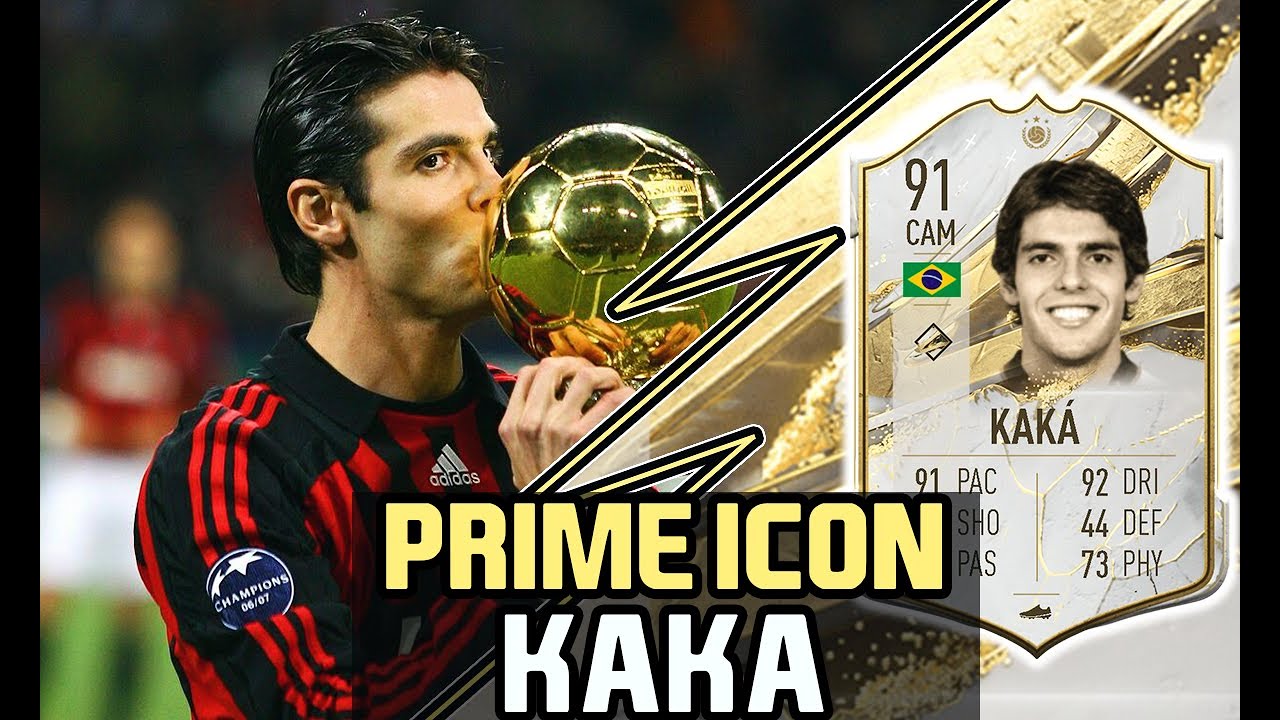 MY GOAT 🐐 91 PRIME ICON KAKA PLAYER REVIEW - FIFA 23 - YouTube