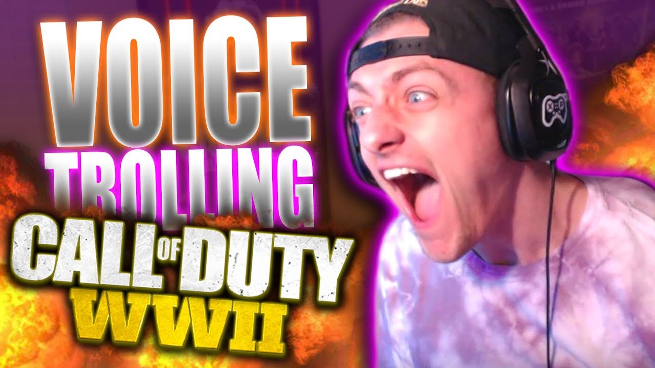 SQUEAKER VOICE CHANGER vs TRASH TALKERS on WW2! (Amazing Reactions ...