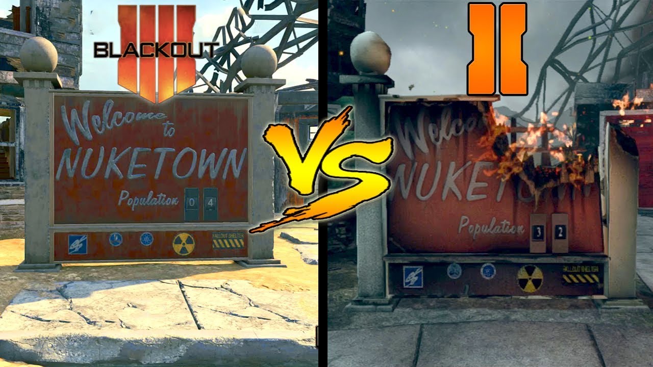 Blackout Maps Vs Original Zombies Maps – Map Comparison - YouTube
