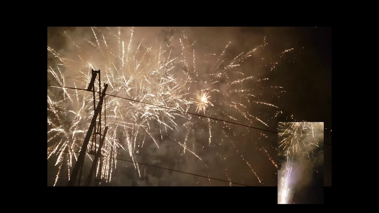 Backyard Firework Display 2020 - YouTube