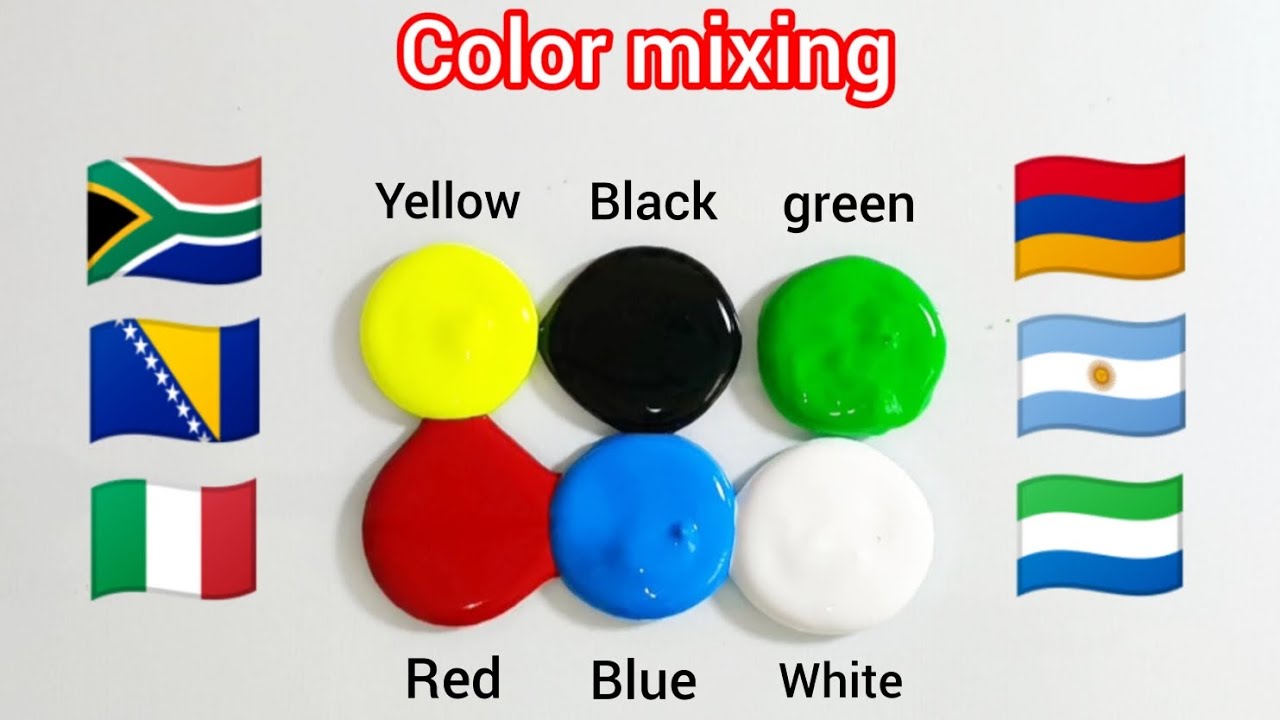 Guess the final color 🎨 | Satisfying video | Art video | Color mixing ...