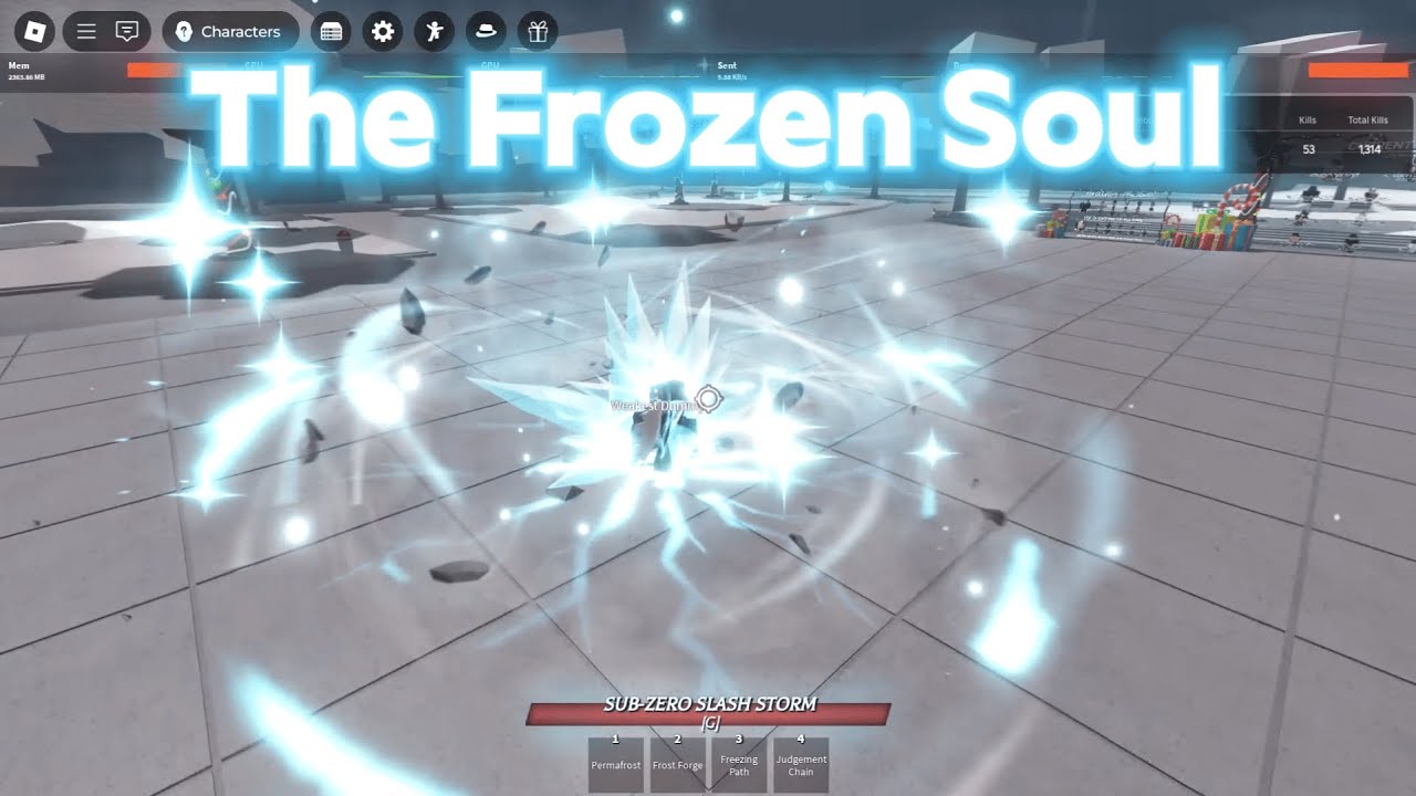 Playing the new "The Frozen Soul" character. - YouTube