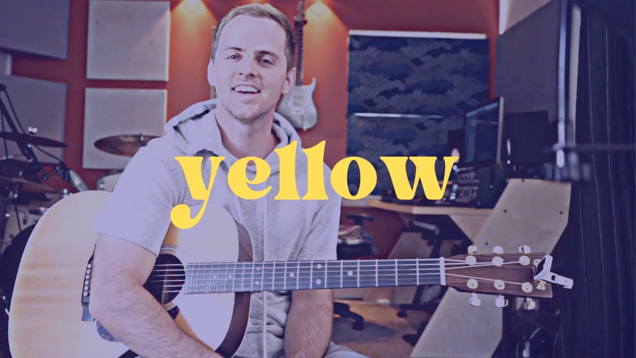 Yellow (Coldplay) Guitar Tutorial + Lesson - YouTube