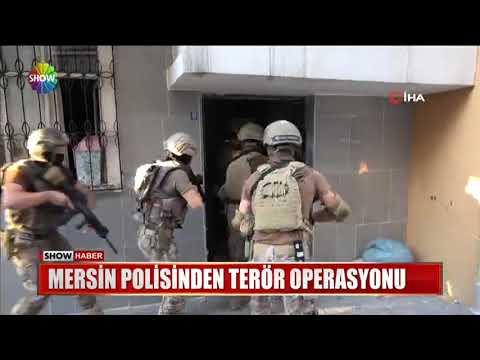 Mersin  Polisinden PKK/KCK/PYD/YPG/MKP terör örgütü mensuplarına “TEMİZLEME OPERASYONU”