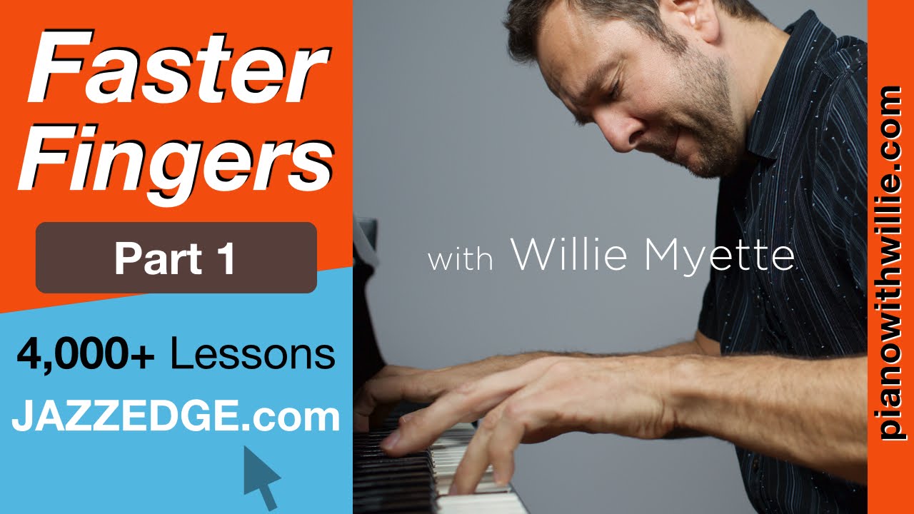 Get Faster Fingers At The Piano - PianoWithWillie Lesson Excerpt - YouTube
