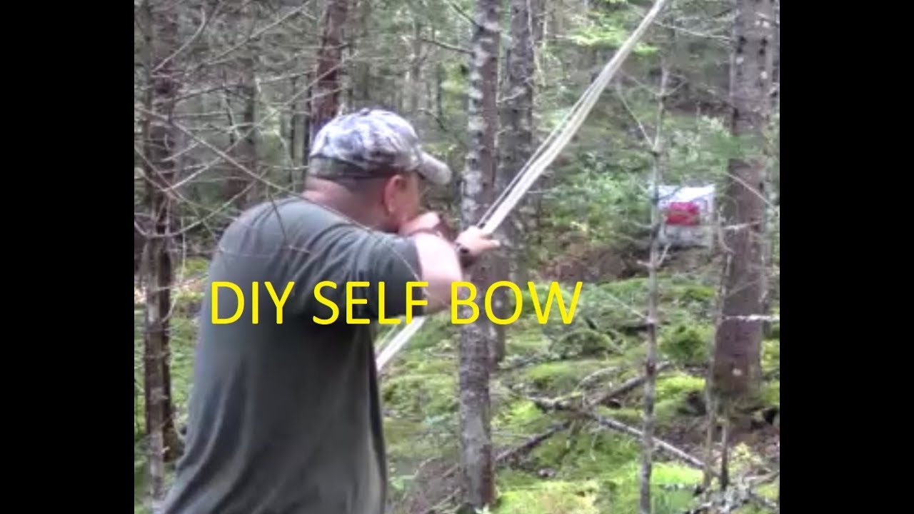 DIY Self Bow - YouTube