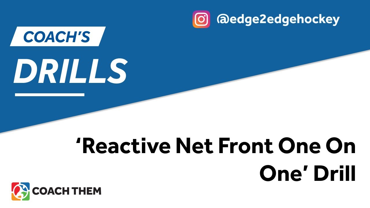 ‘Reactive Net Front One On One’ Drill - YouTube