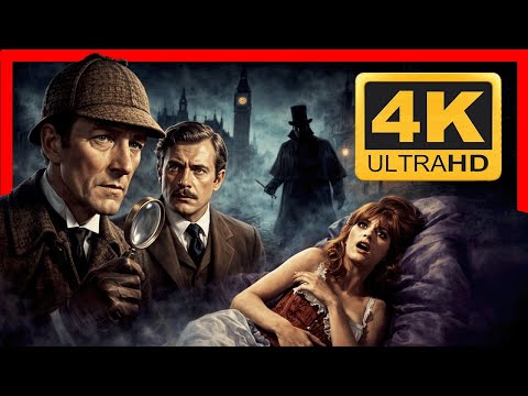 🎬 A Study in Terror (1965) 4K | Sherlock Holmes vs Jack the Ripper |Mystery Thriller 🕵️‍♂️🔪