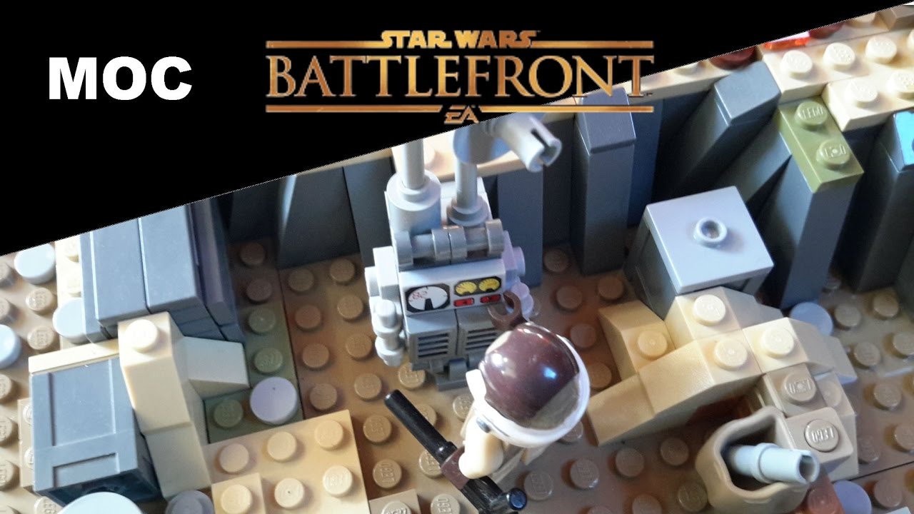 LEGO STAR WARS - Battlefront MOC - TATOOINE Supremacy - YouTube