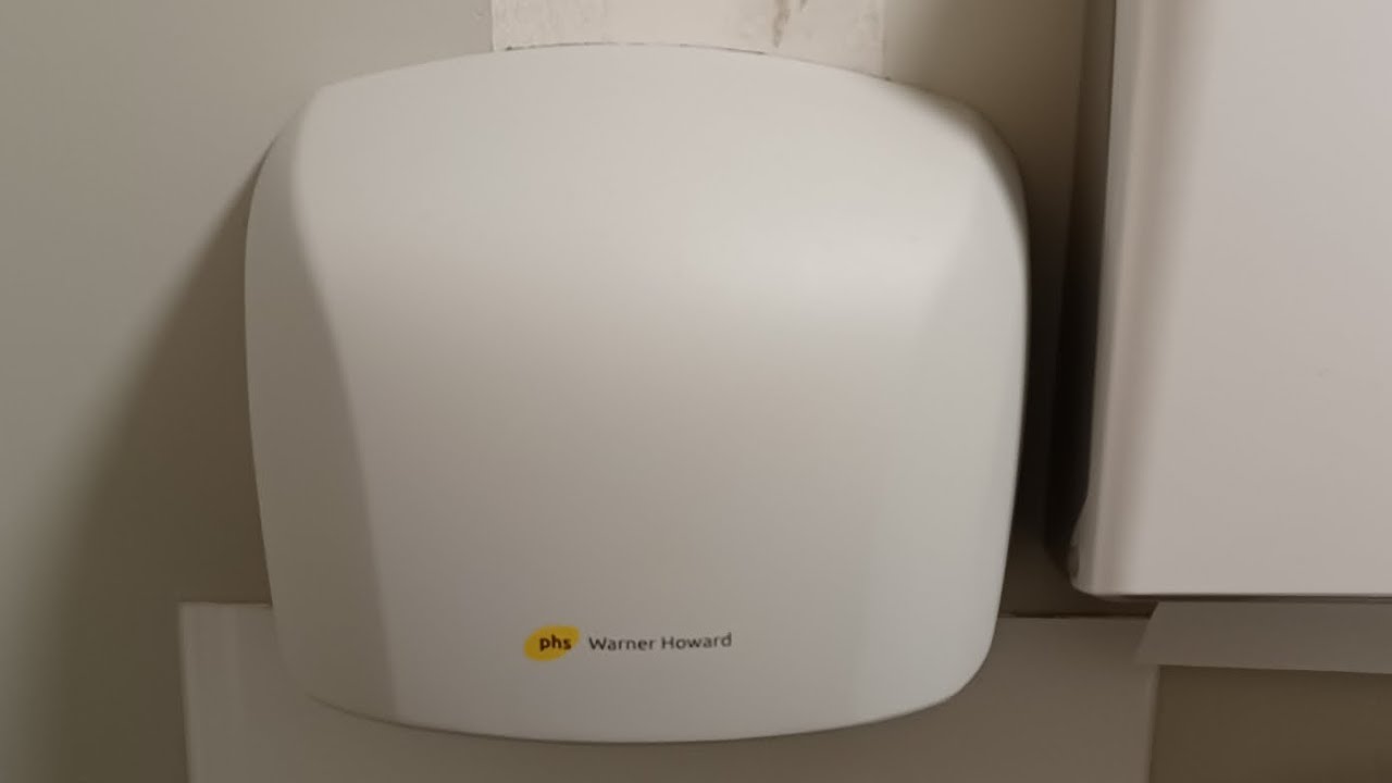 Phs Warner Howard SM48 hand dryer Wrens Kitchens ♿, Southampton (Retake ...