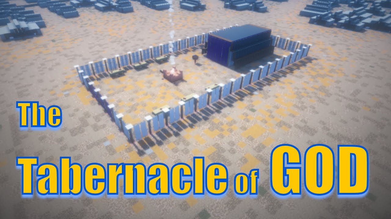 Biblically Accurate Tabernacle | Minecraft Cinematic Showcase - YouTube