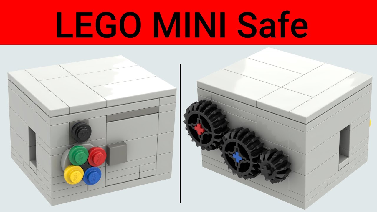 Easy To Make LEGO Mini Safe | Full Tutorial - YouTube