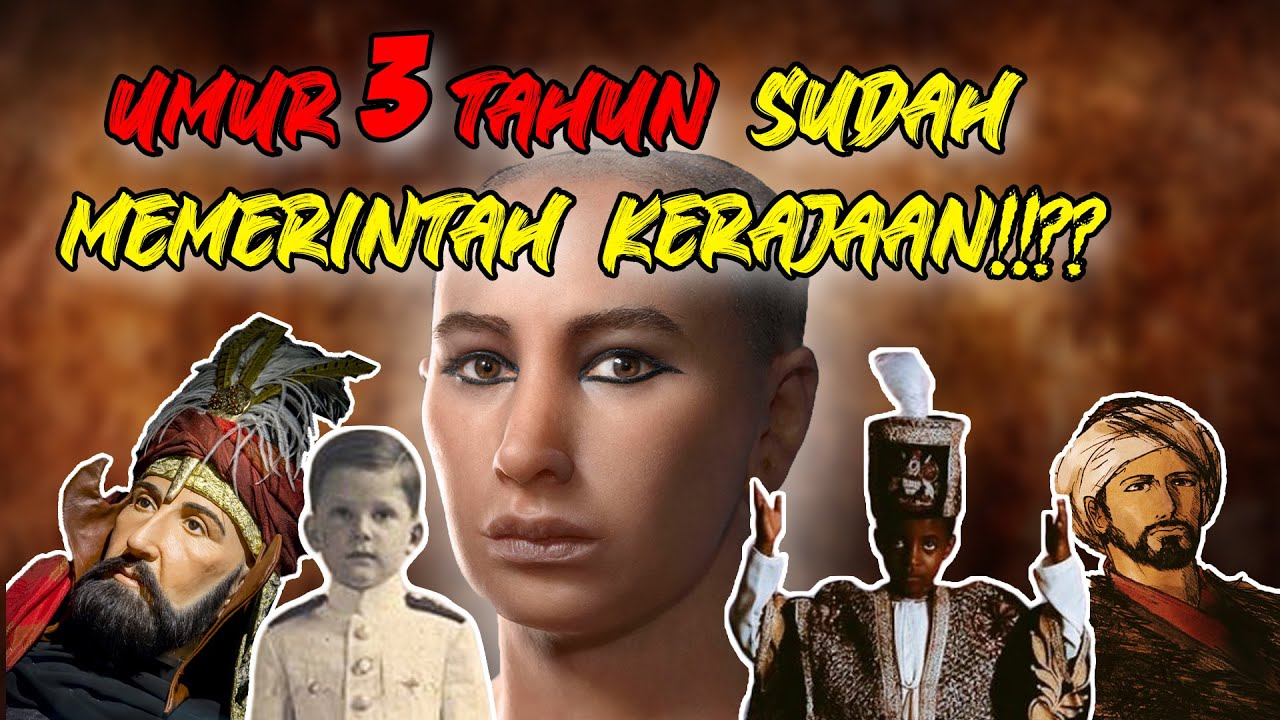 5 RAJA ATAU SULTAN PALING MUDA DI DUNIA - YouTube