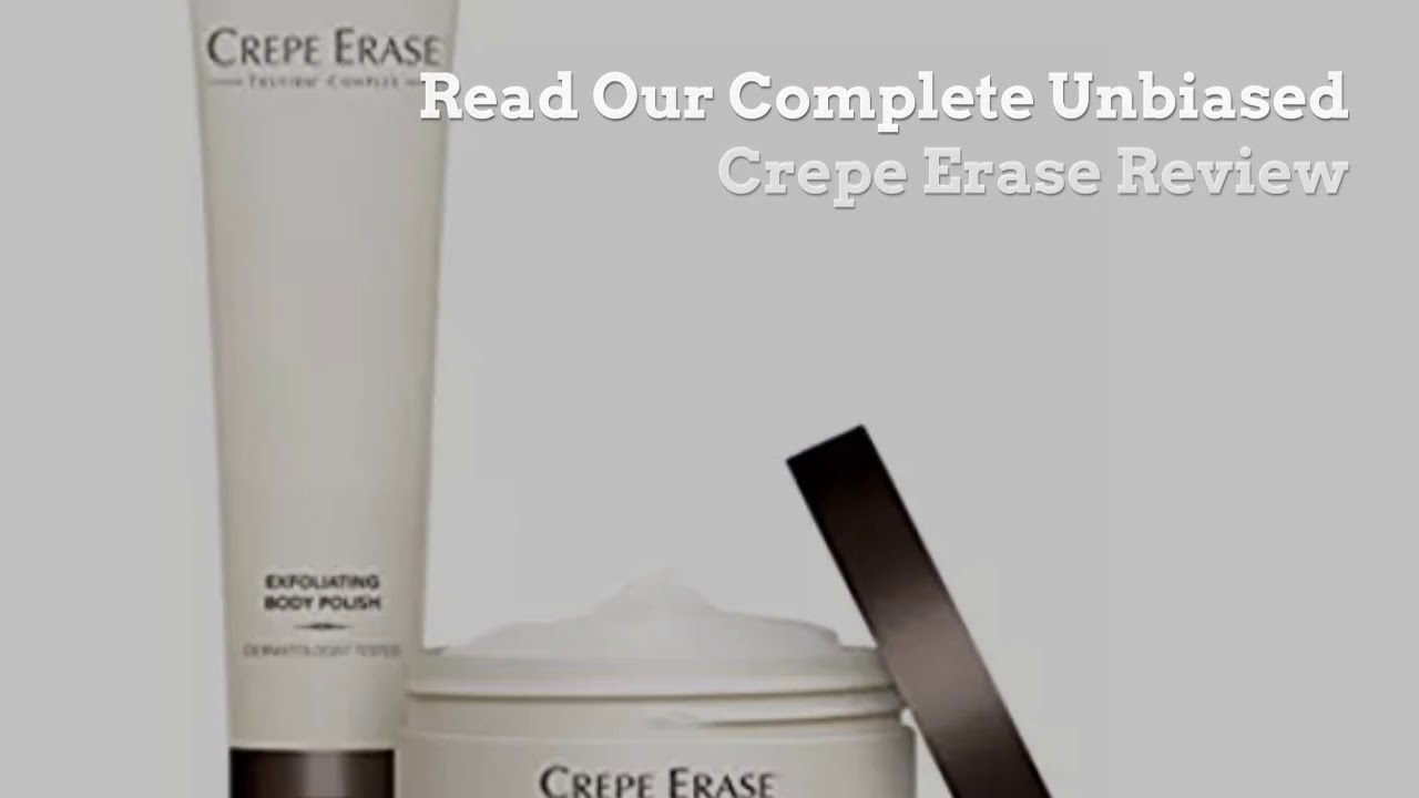Crepe Erase Review - Get rid of Crepey Skin? - YouTube