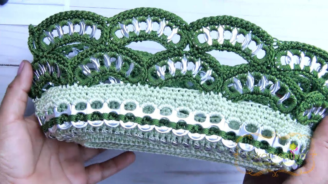 Pop Tab Basket - YouTube