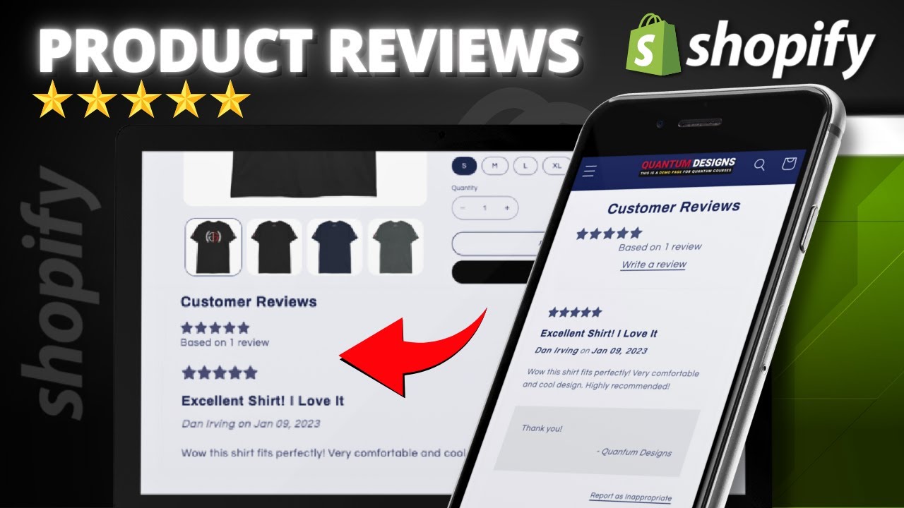 Shopify Product Reviews | Enable Reviews & Ratings On Shopify! - YouTube