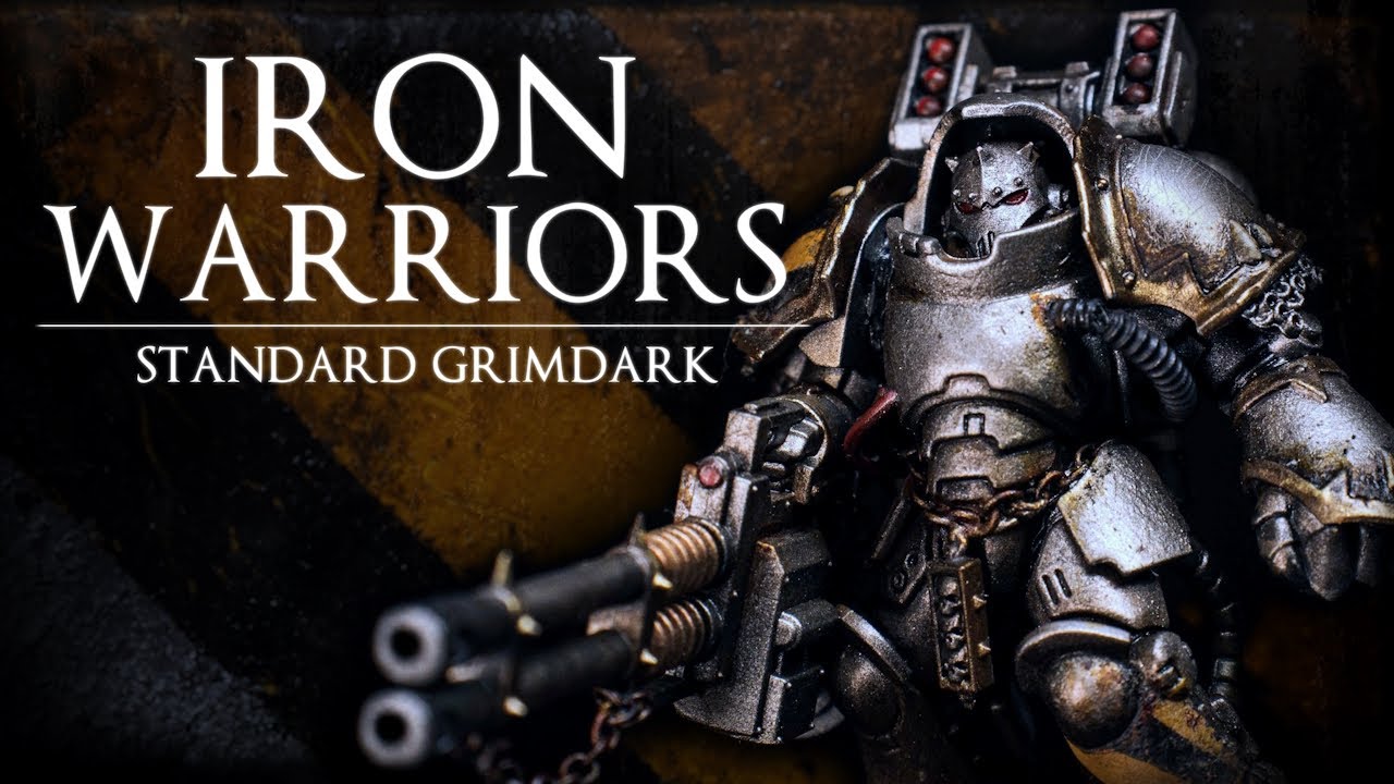IRON WARRIORS || Easy Grimdark Style Recipe for Warhammer 40,000 Chaos ...