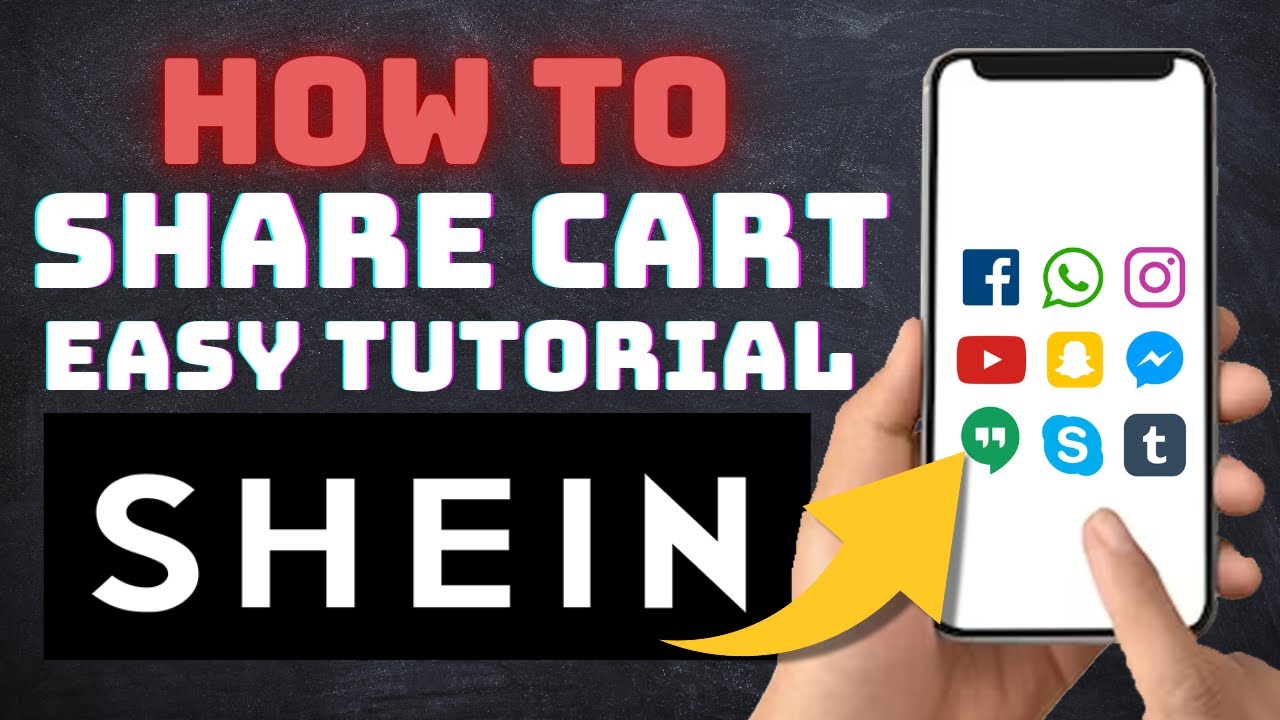 Shein Cart Tutorial: How to Share Instantly! - YouTube
