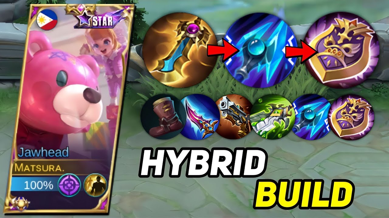 JAWHEAD BEST DEFENSE ITEMS FOR 1 SHOT COMBO! 😱 (hybrid) JAWHEAD BEST ...