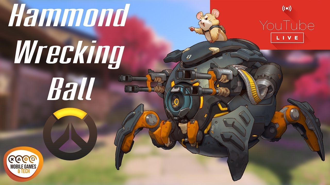 Hammond New Overwatch Hero PS4 Pro Gameplay 60fps - YouTube