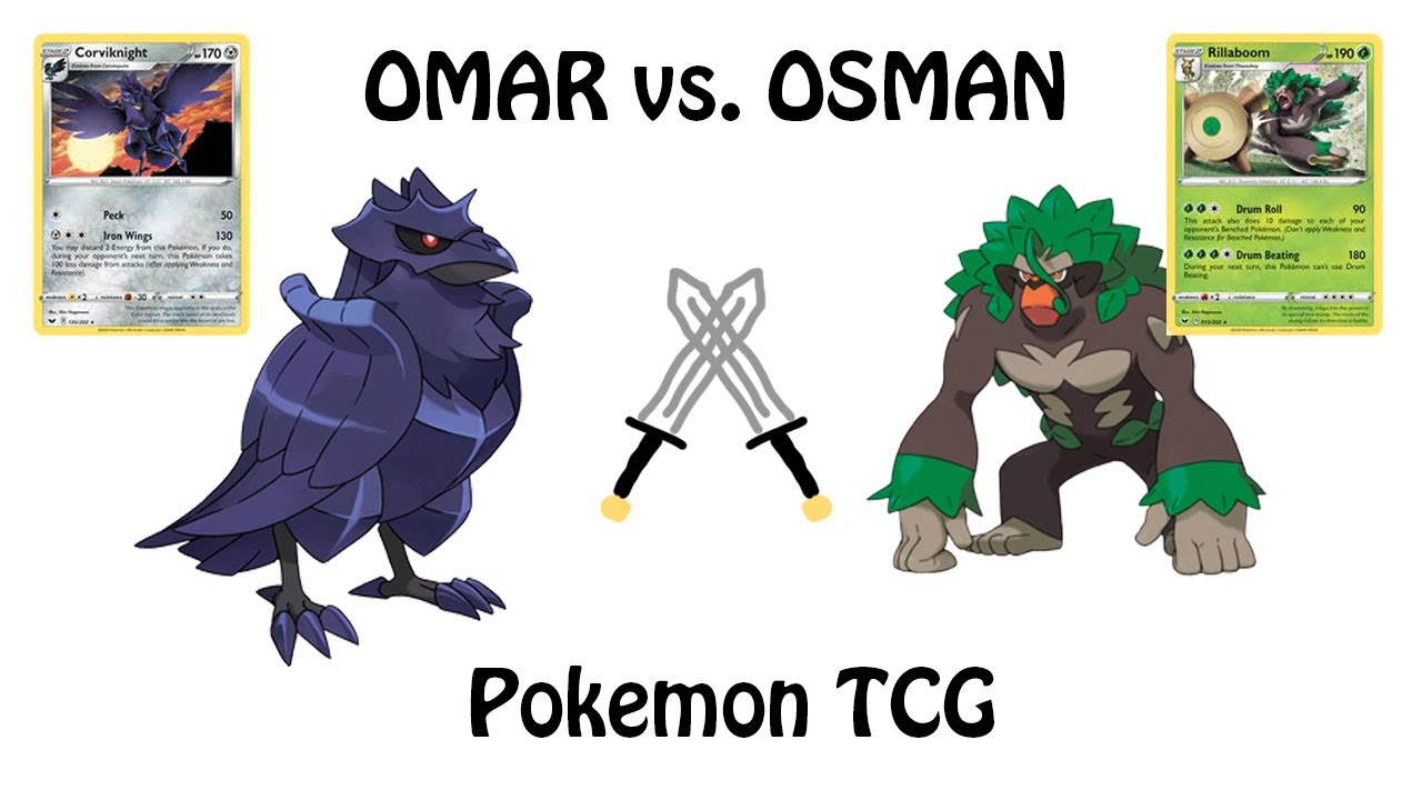 OMAR VS OSMAN POKEMON TCG | Gameplay, Card Game - YouTube