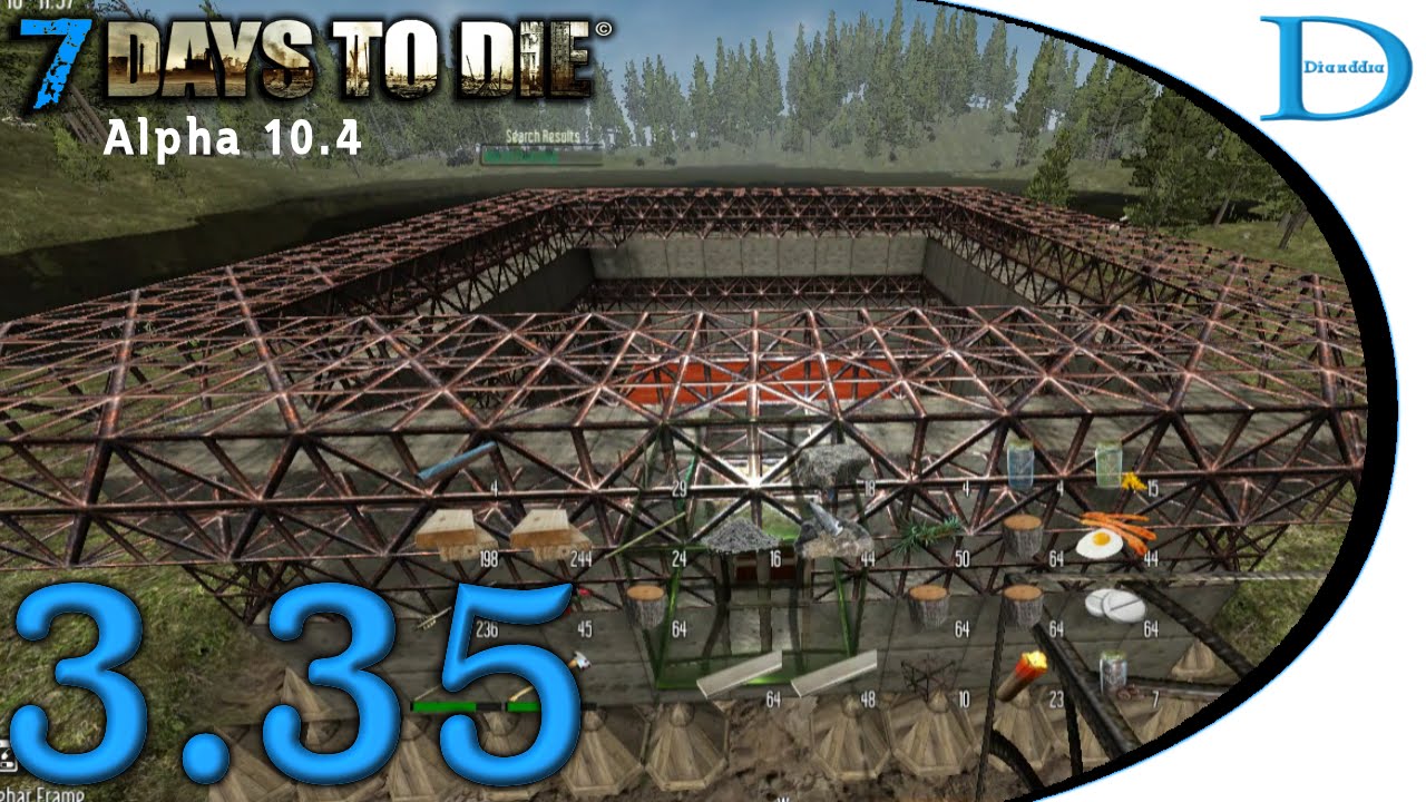 7 Days To Die 3.35 - Base Entrance - Alpha 10.4 Tutorial - YouTube