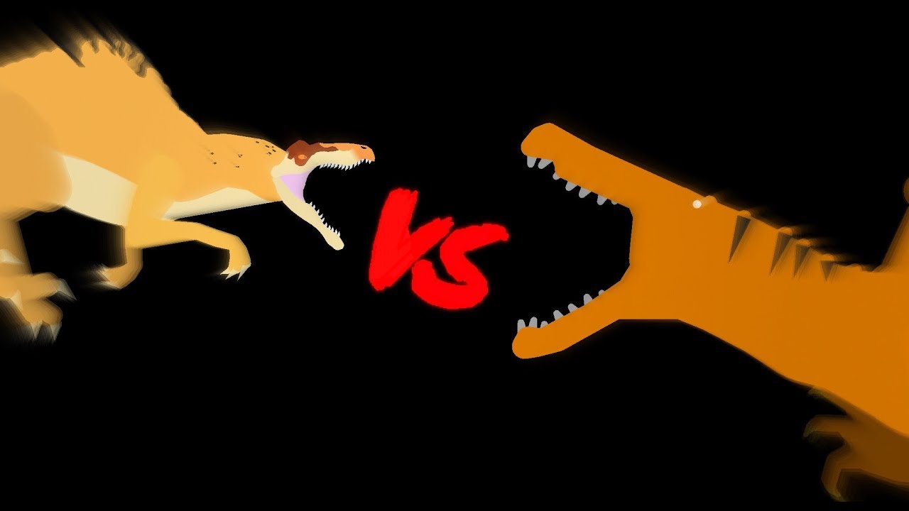 Spinoraptor vs Spinotiger | Sticknodes Animation - YouTube