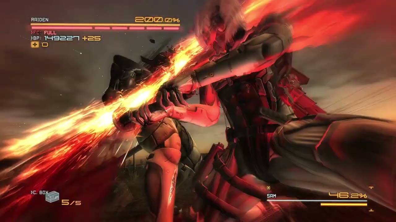 Metal Gear Rising: Revengeance | Sam Boss Fight No Damage Reveangeance ...