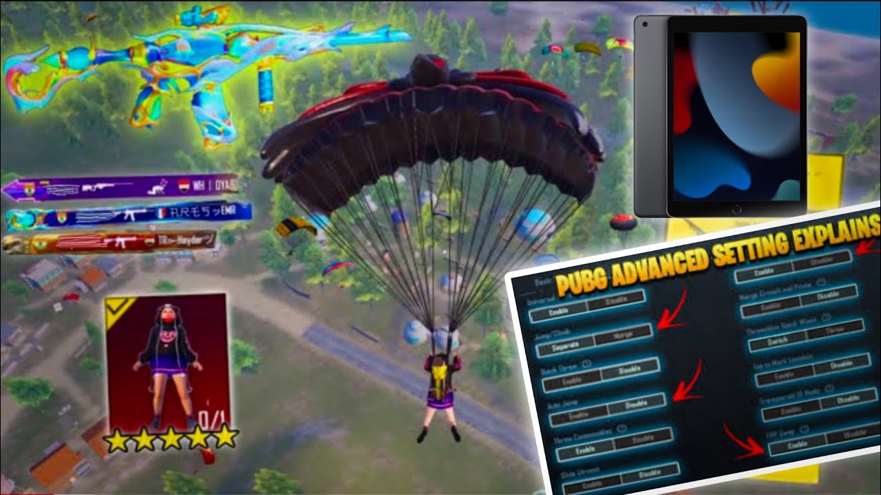 NEW 🔥 2.6 Update PUBG All Basic Settings Guide | pubg basic settings explain, pubgm basic ...