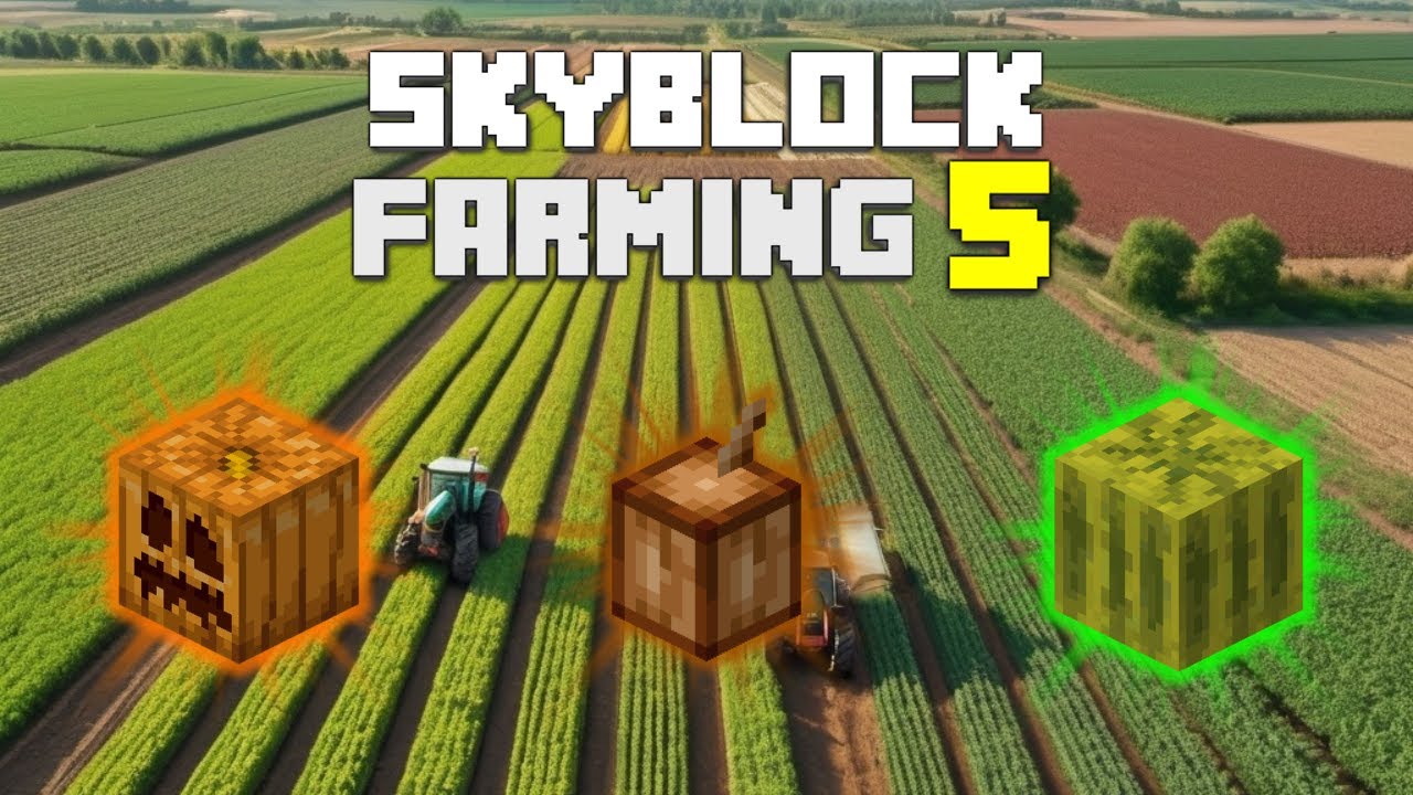 Farming Stream 5 | (Hypixel Skyblock) [17] - YouTube