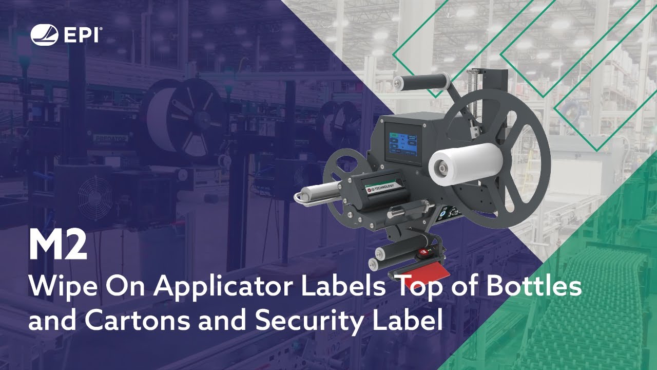 M2 Labeling Top of Bottles and Cartons and Security Label - YouTube