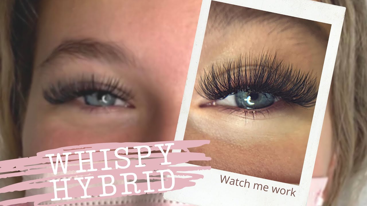 How to Create the PERFECT WHISPY HYBRID lash set (with mapping) | Watch ...
