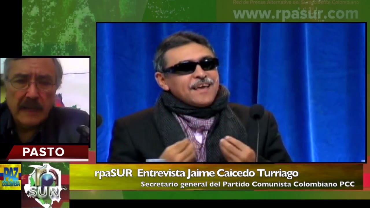 rpaSUR Entrevista a Jaime Caicedo secretario general del Partido ...