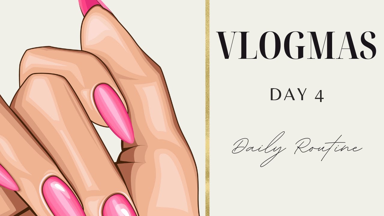 VLOGMAS day 4: NAILS & Math! - YouTube