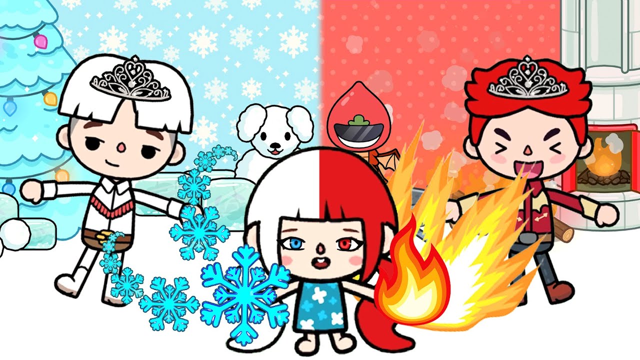 I Have Two Dads, Fire Dad And Ice Dad | Sad Story | Toca Life Story ...