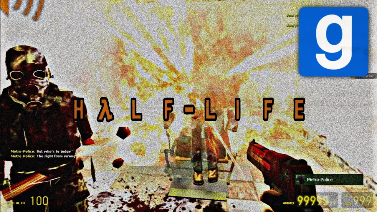 half-life Gmod but with NPC voice mods - YouTube